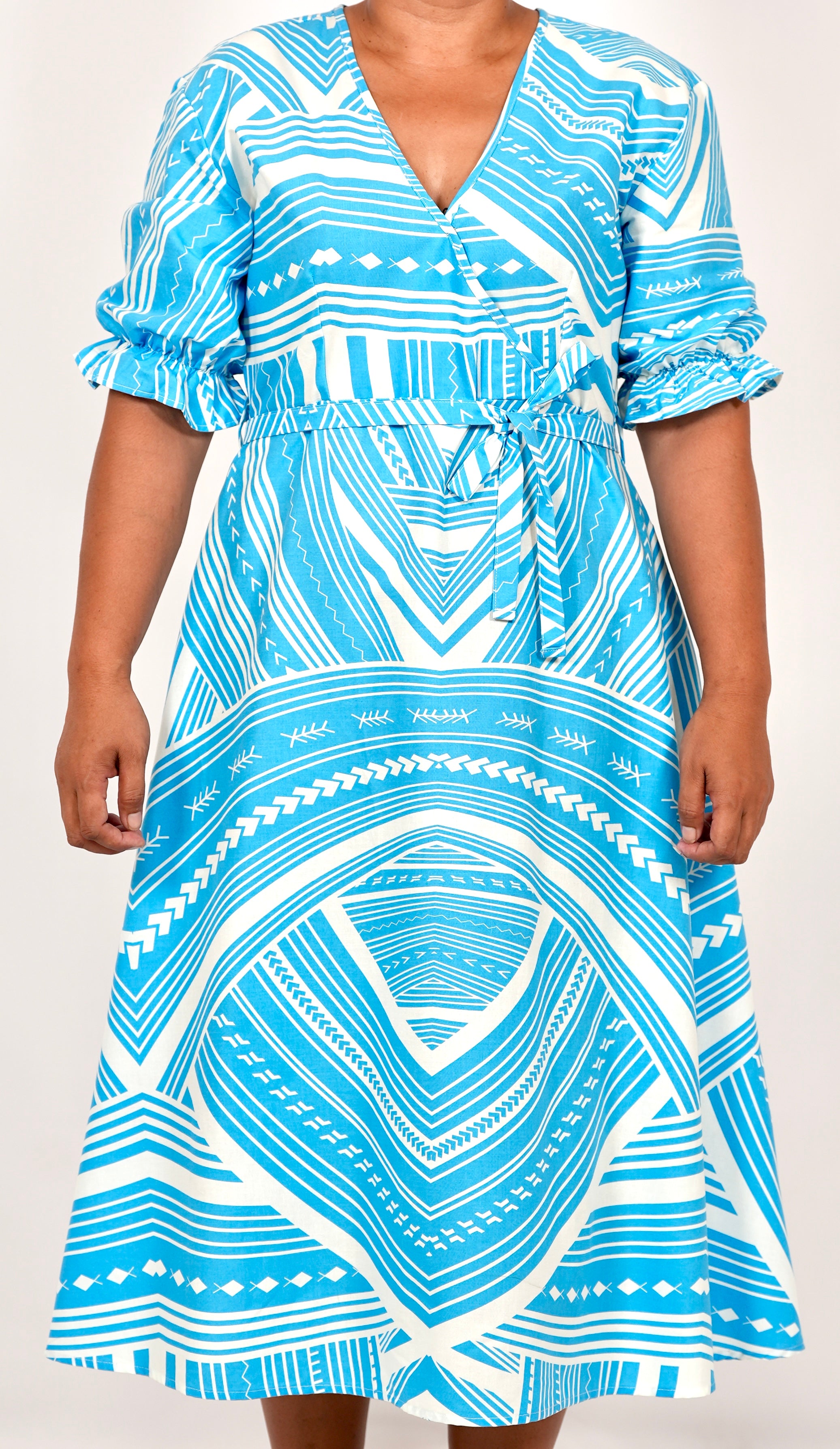 Eveni Pacific Ladies Julia Maxi Dress - Sea Spray Blue – Eveni Carruthers