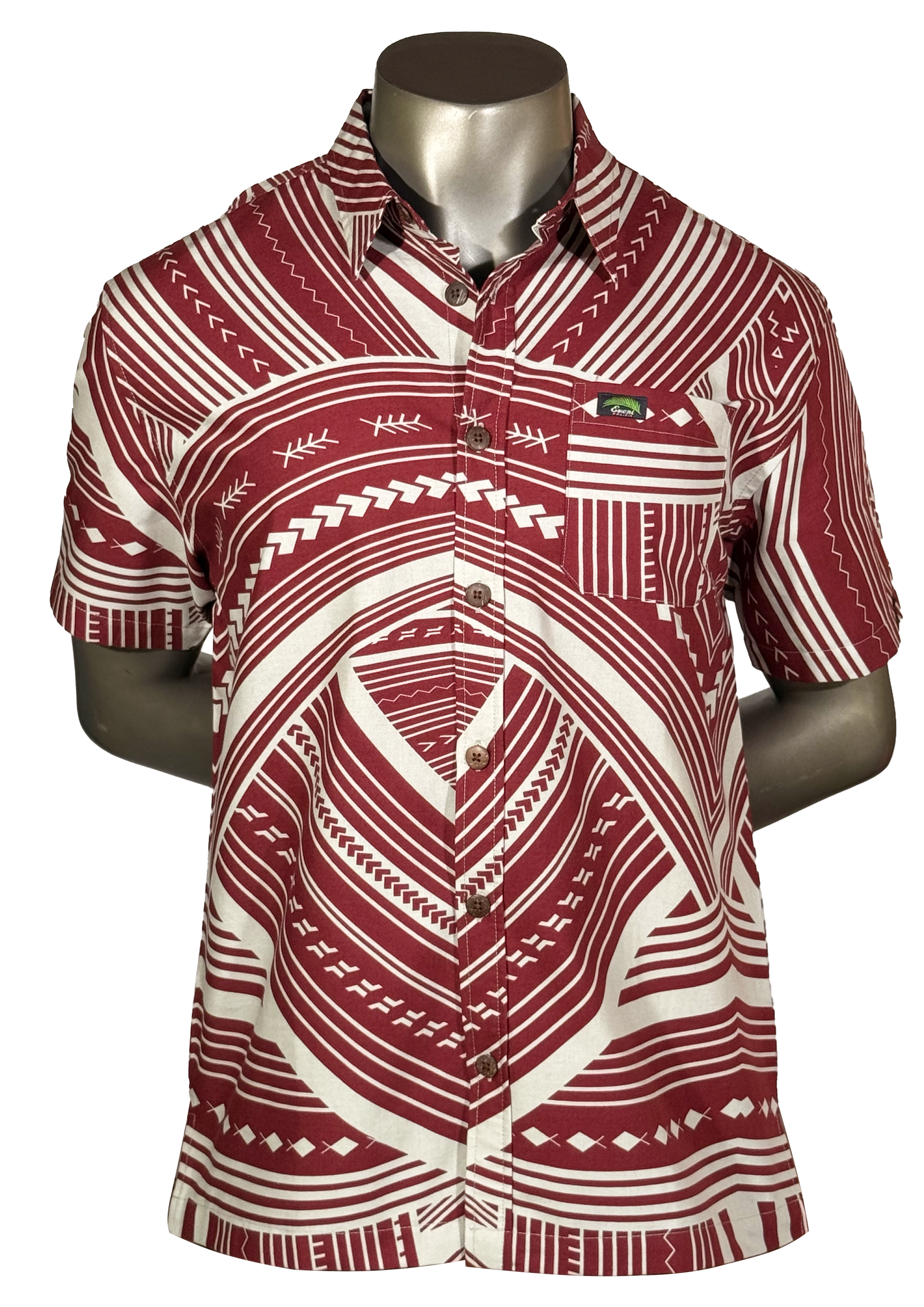 Eveni Pacific Men's Classic Elei Shirt - Hue Coast Brown – Eveni Carruthers